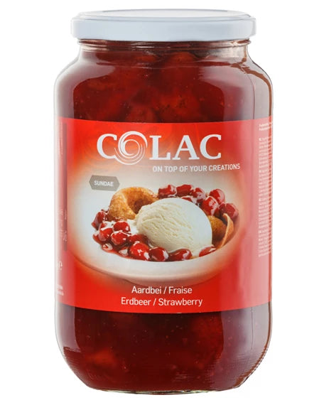 Colac Strawberry Sundae Topping - 1.15kg – Baking Chocolate Co