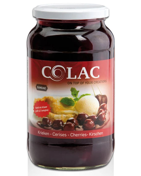 Colac Cherry Sundae Topping ( 1.15 Kg ) – Baking Chocolate Co