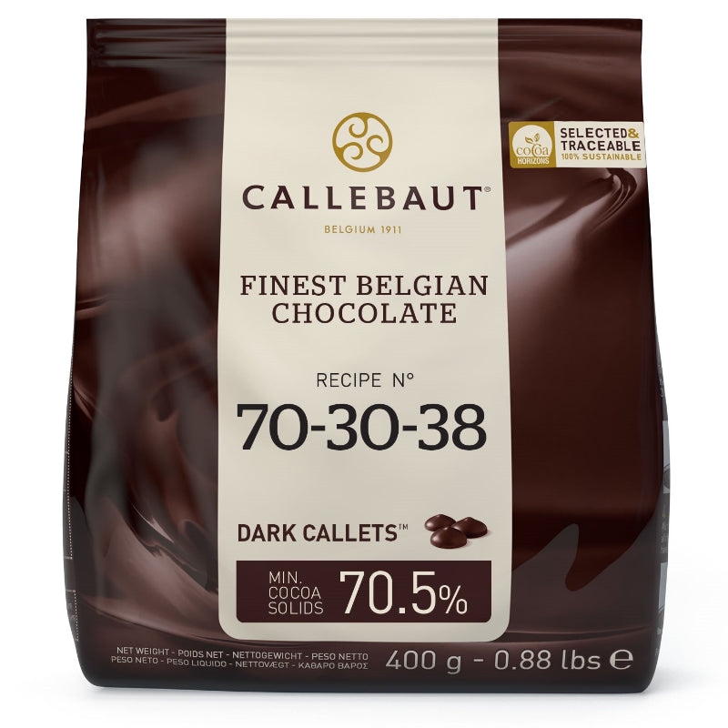 Callebaut 70-30-38 Very Bitter Dark Chocolate - 400g | 2.5kg | 10kg ...