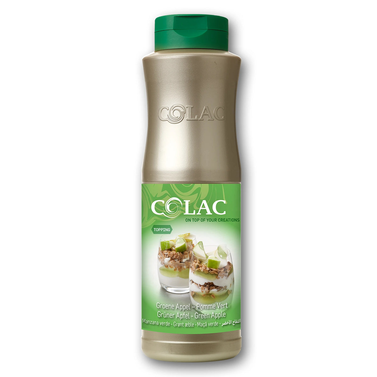 Colac Green Apple Topping Sauce 1kg Bottle – Baking Chocolate Co