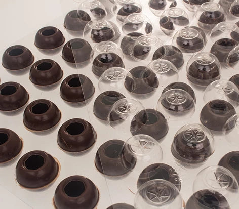 Truffle Shells; Dark Chocolate 504 Pieces – Baking Chocolate Co