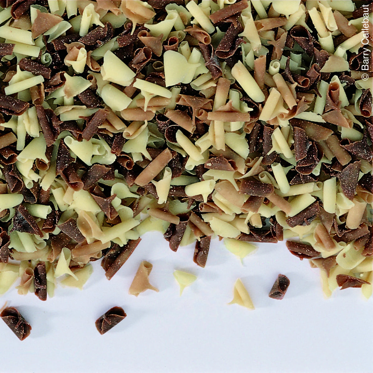 Mona Lisa White & Dark Chocolate Curls/ Blossoms 1kg – Baking Chocolate Co