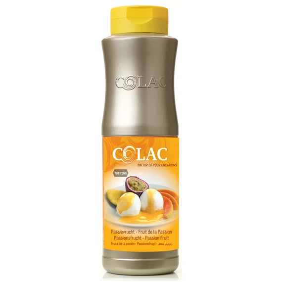 Colac Passion Fruit Topping Sauce 1kg bottle – Baking Chocolate Co